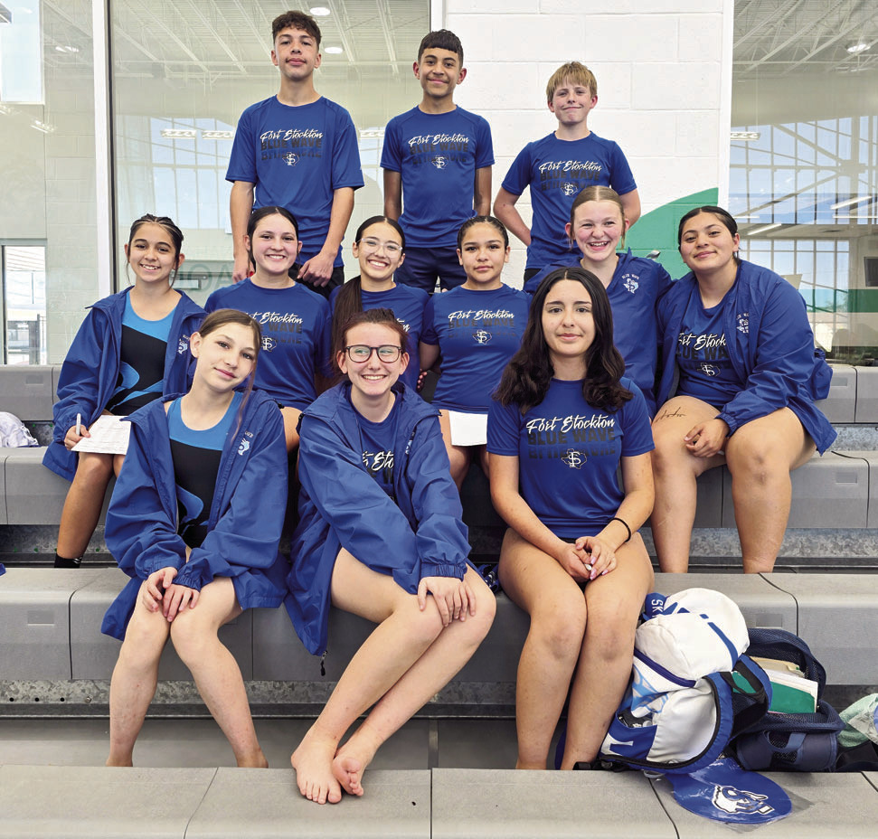 Middle School Blue Wave Swimmers | Fort Stockton Pioneer