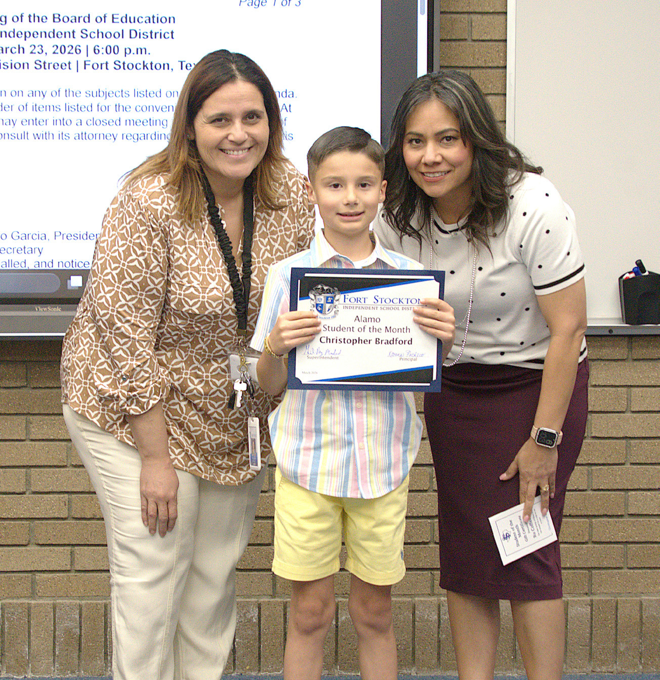 ALAMO ELEMENTARY | Fort Stockton Pioneer